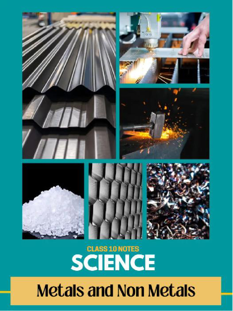 Metals and Nonmetals Notes | PDF
