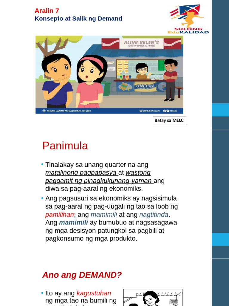 A7 Konsepto at Salik NG Demand 1 | PDF