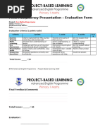 PBL Project Assessment Map | PDF