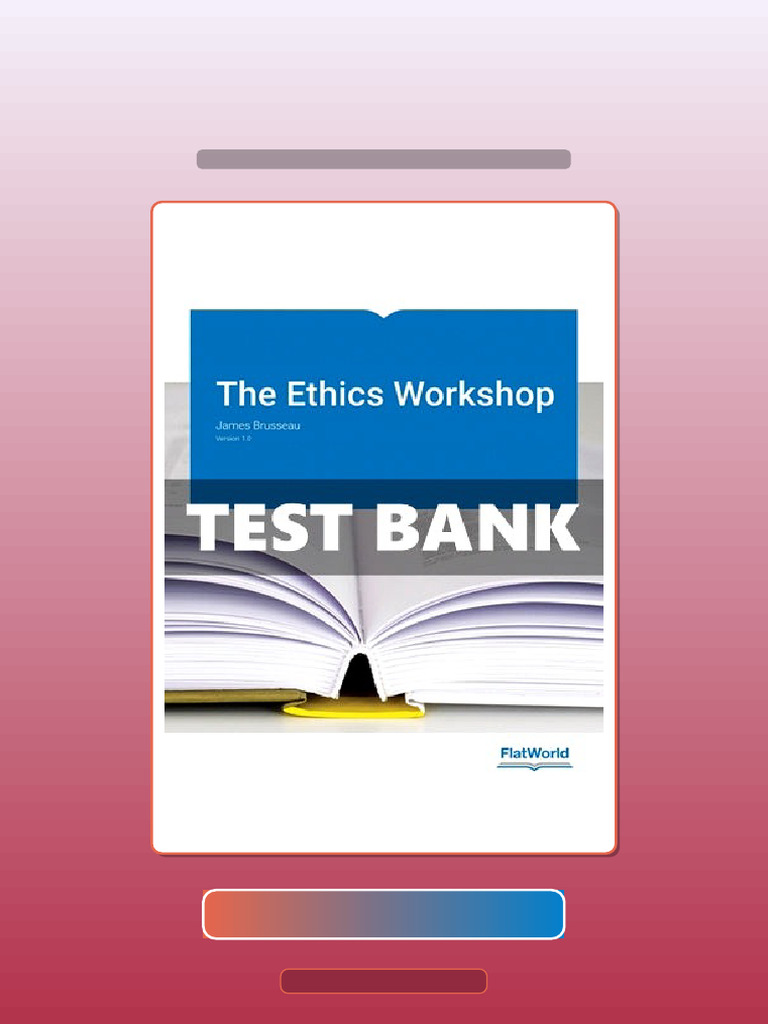 Ultimate Bundle Ethics Workshop Version 1 0 1st Edition Brusseau eBook ...