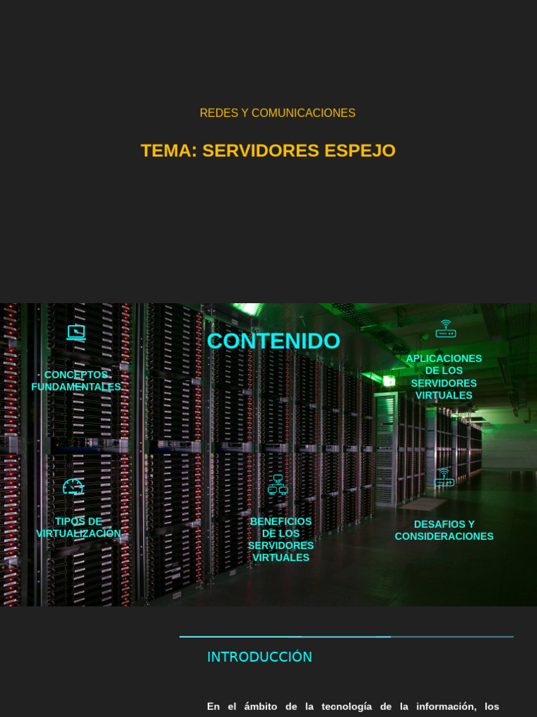 Servidores Virtuales | PDF | Máquina virtual | Virtualización