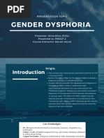DSM-5 Criteria for Gender Dysphoria | PDF | Dsm 5 | Diagnostic And ...