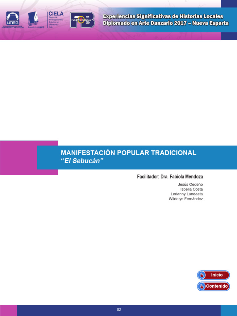 El Sebucán: Tradición Cultural Venezolana | PDF | Bailes | Venezuela