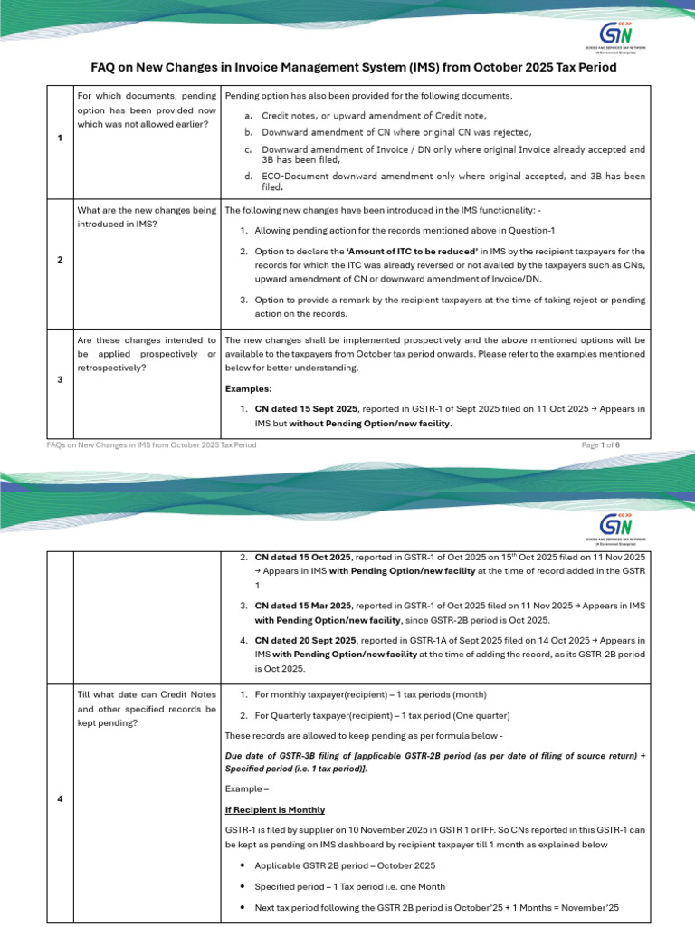 Creative Faq On Gstr9 For 24 25 DT 15 Oct 25 v6 Final | PDF | Taxpayer ...