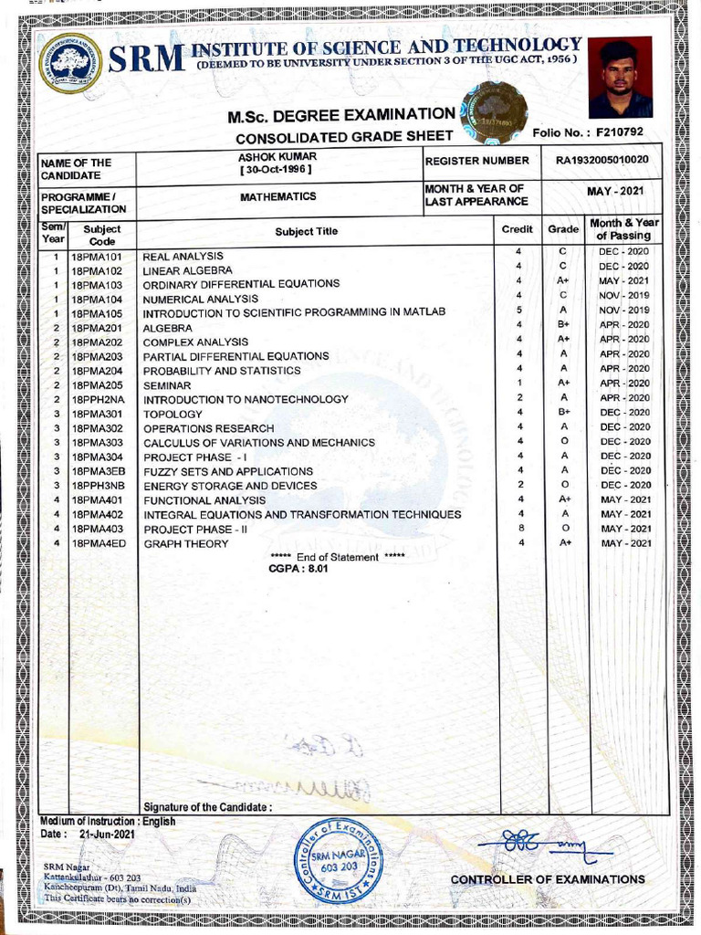 Postgraduation Certificate Compressed | PDF | Applied Mathematics | Mathematical Concepts