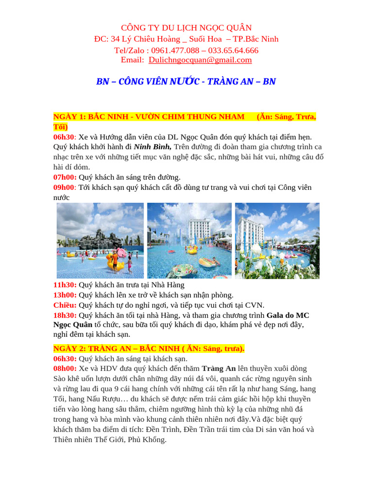 Tràng An CVN 2N1Đ HS C3 | PDF