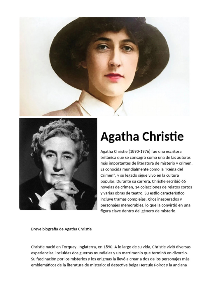 Ingles Agatha | PDF | Poirot Hercule | Agatha Christie