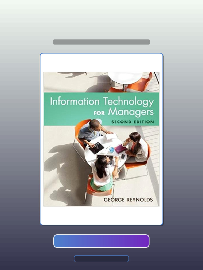 Ultimate Bundle Information Technology for Managers 2nd Edition by ...