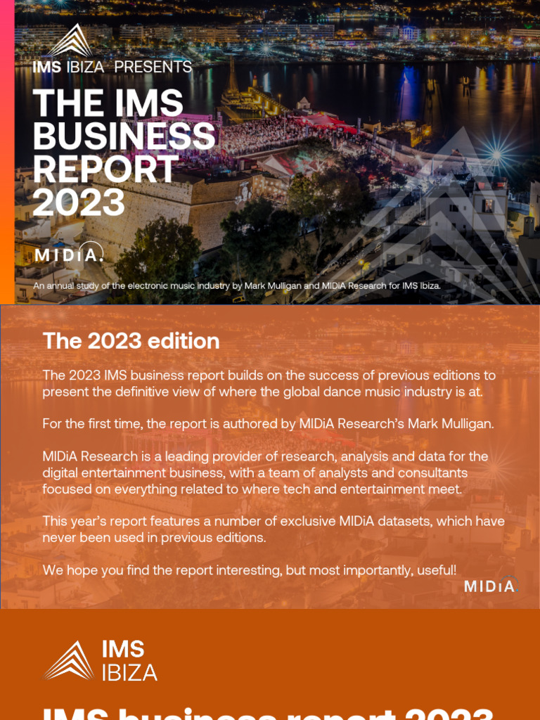 2023 Global Dance Music Industry Report | PDF | Electronic Music ...