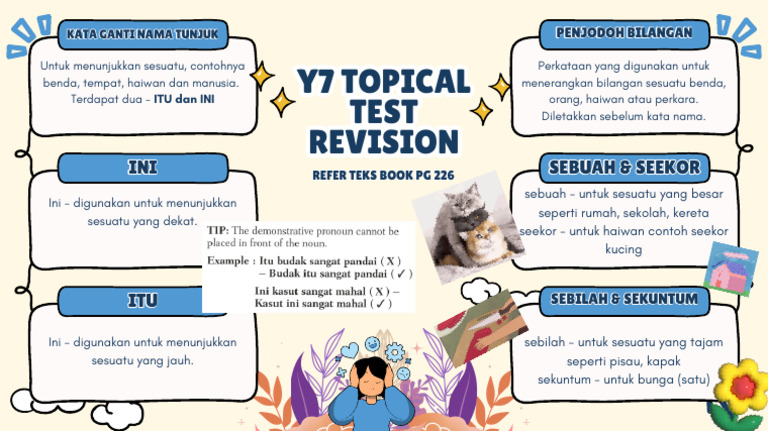 Y7 Revision Topical Test | PDF