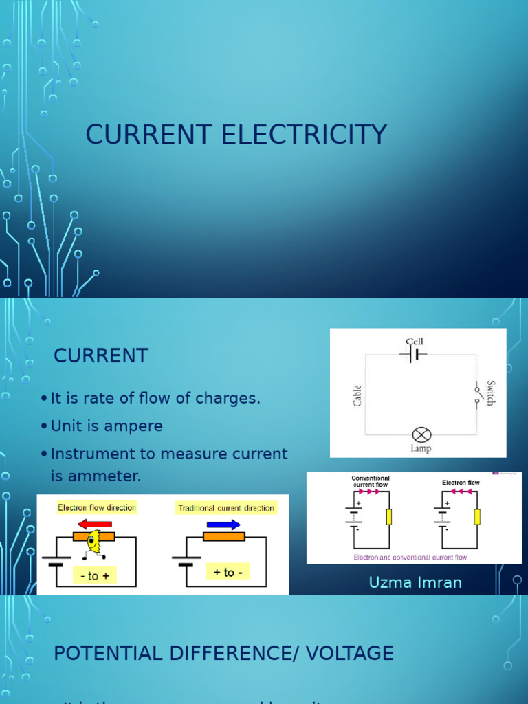 Understanding Current, Voltage, and Resistance | PDF