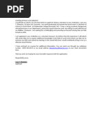 Burial Assistance Solicitation Letter | PDF
