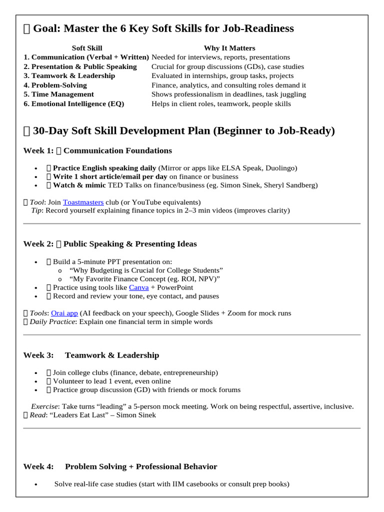 Soft Skills For Job-Readiness | PDF | Public Speaking | Human Communication