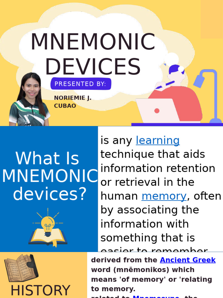 Mnemonic Devices | PDF | Mnemonic | Neuroscience