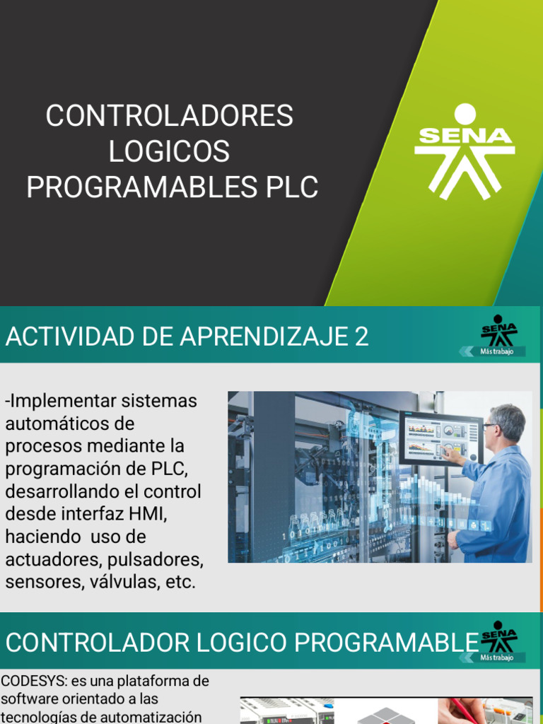 PLC Actividad Codesys | PDF | Controlador lógico programable | Informática