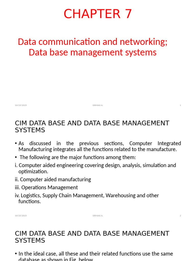 CHAPTER 7 | PDF | Databases | Computer File