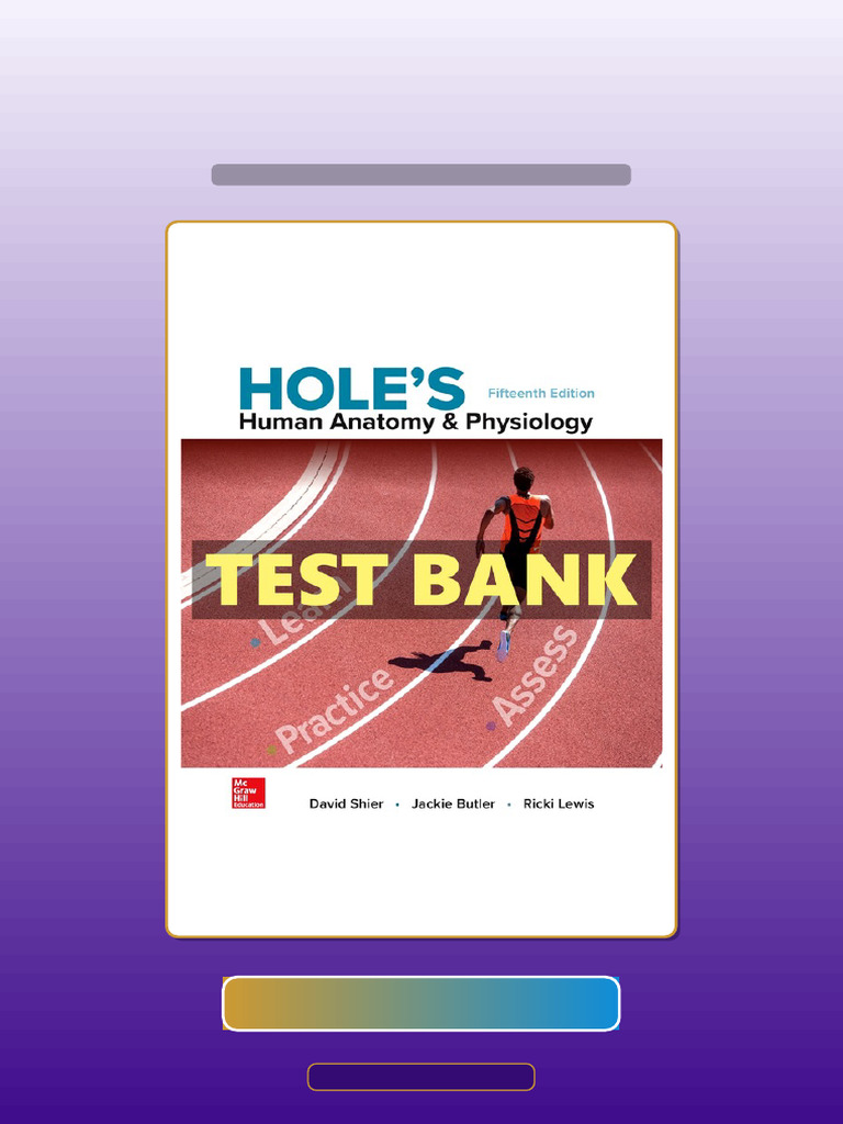 Ultimate Bundle Holes Human Anatomy Physiology 15 Ed Shier eBook and ...