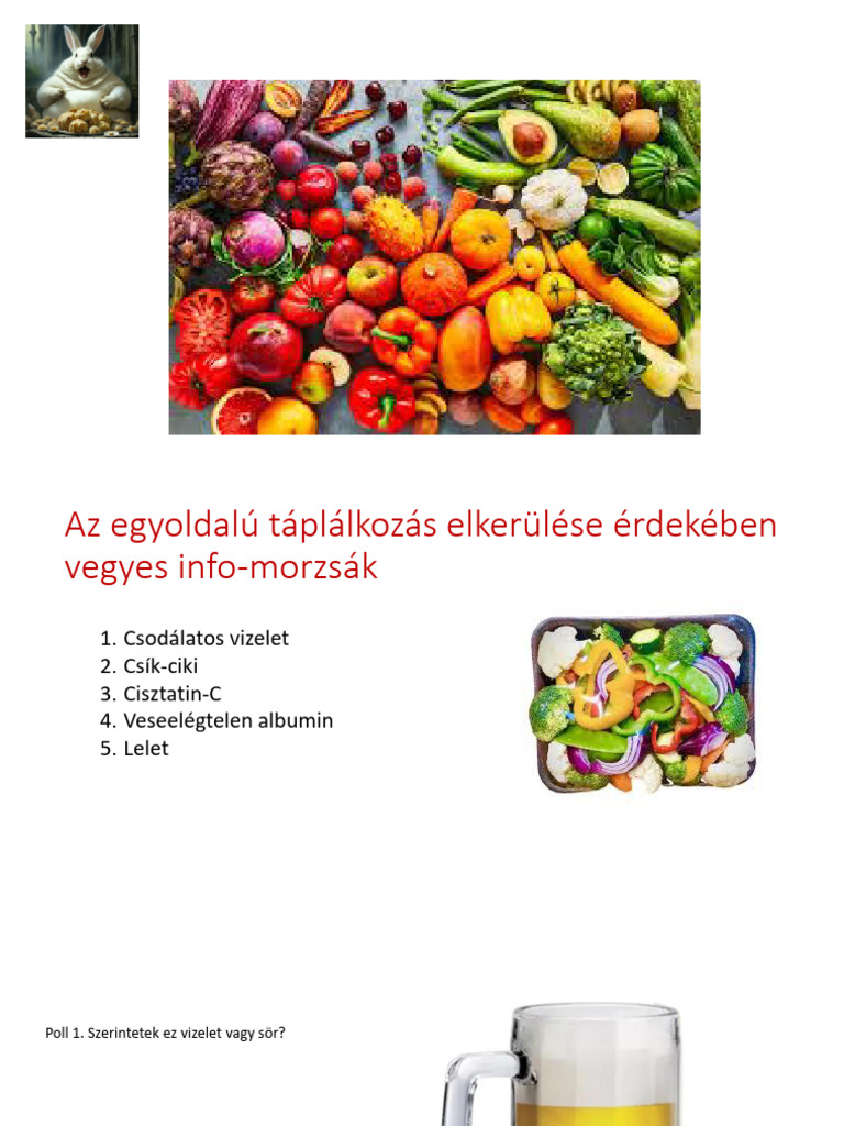 Leletelemzés a rutin labormunka során 10. (20241115)-Veseelégtelenség ...