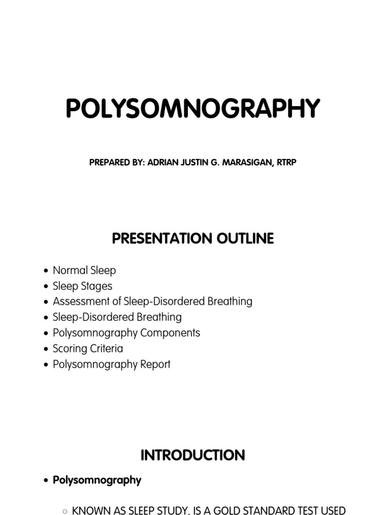 Understanding Polysomnography and Sleep Disorders | PDF | Sleep | Sleep ...