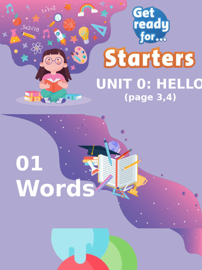 Unit Hello-L2 Get Ready For Starters | PDF