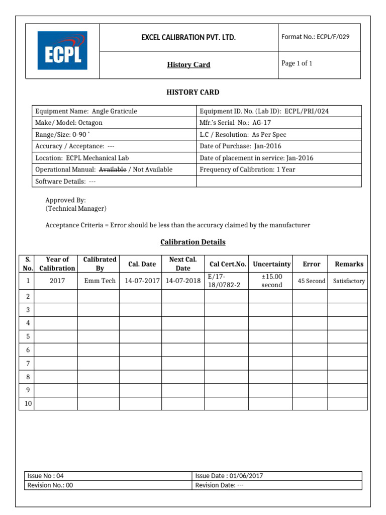 Angle Graticule | PDF