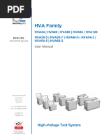 HVA Test System User Manual | PDF | Insulator (Electricity) | Capacitor
