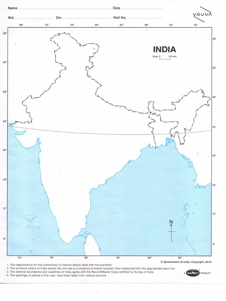 India Map Blank | PDF