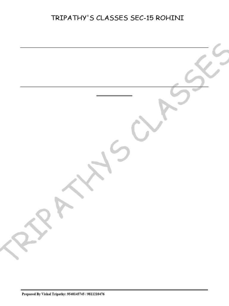 Class IX Science Practice Paper: Atoms & Molecules | PDF | Mole (Unit ...