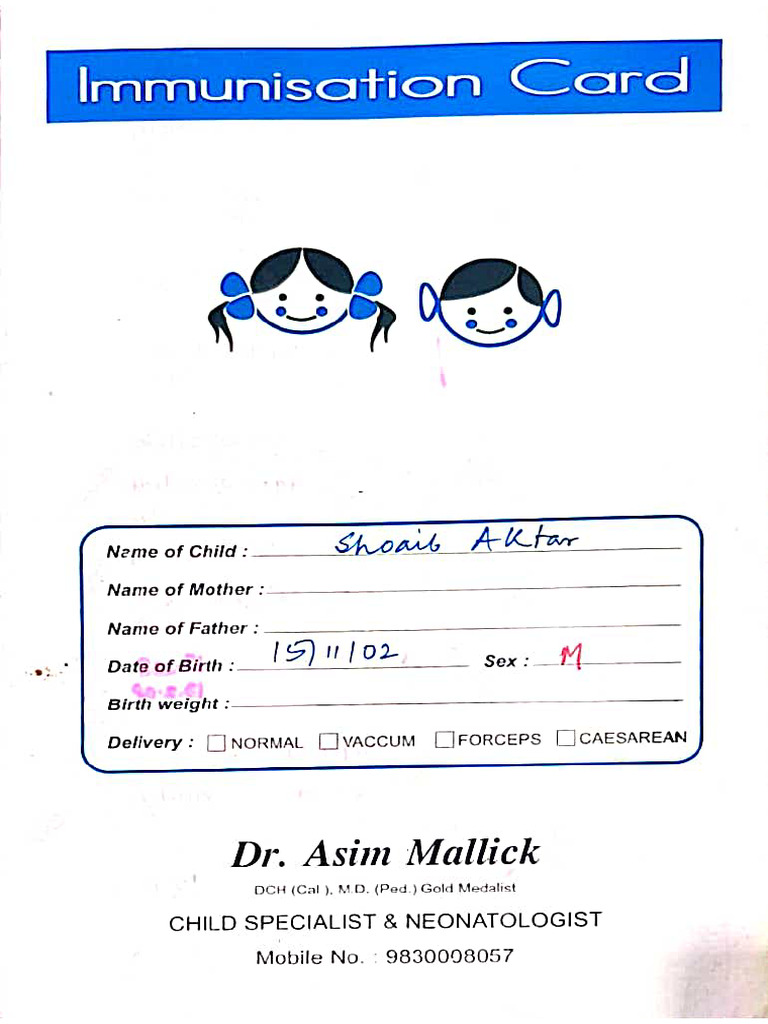 Shoaib Measles Vacc | PDF