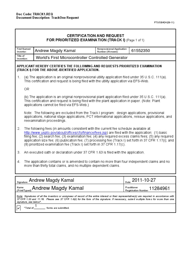 Andrew Magdy Kamal's Generator Design | PDF | Patent Application | Patent