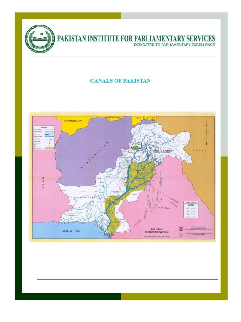 Overview of Pakistan's Canals System | PDF | Indus River | Hydrology