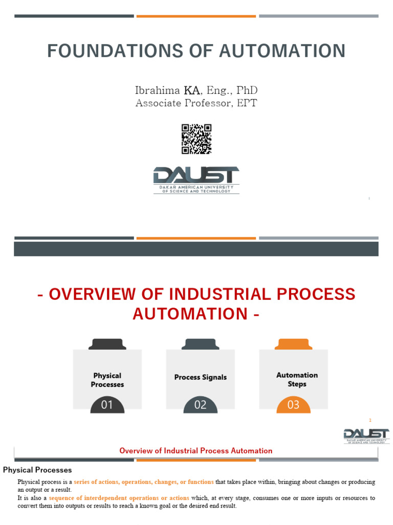 Industrial Process Automation Overview | PDF | Instrumentation | Automation