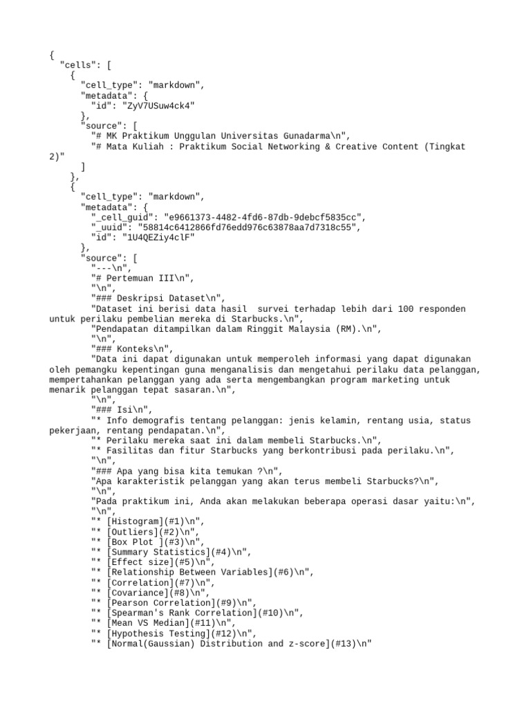 2 Soshum M3 Exploratory Data Analysis (EDA) Ipynb TXT - Ipynb | PDF | Statistical Inference ...