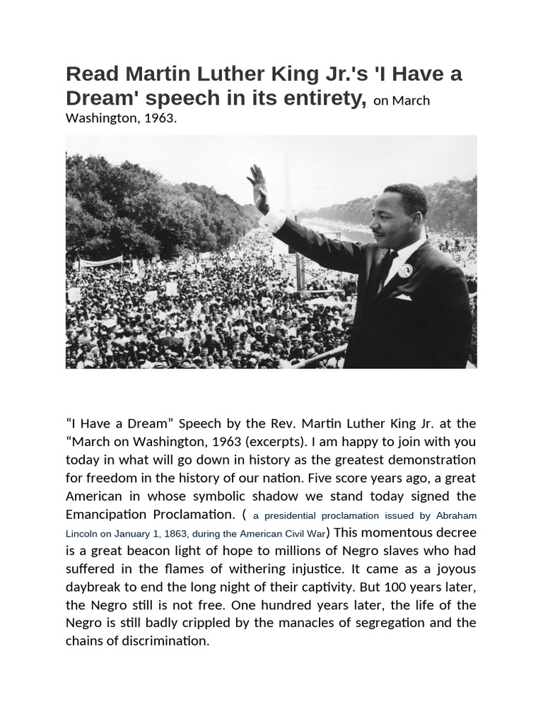 Injustice and Dreams of Freedom | PDF