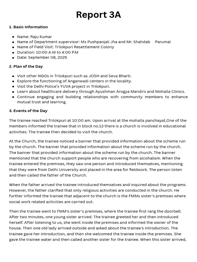Report 3A - 20251006 - 143023 - 0000 | PDF | Non Governmental Organization