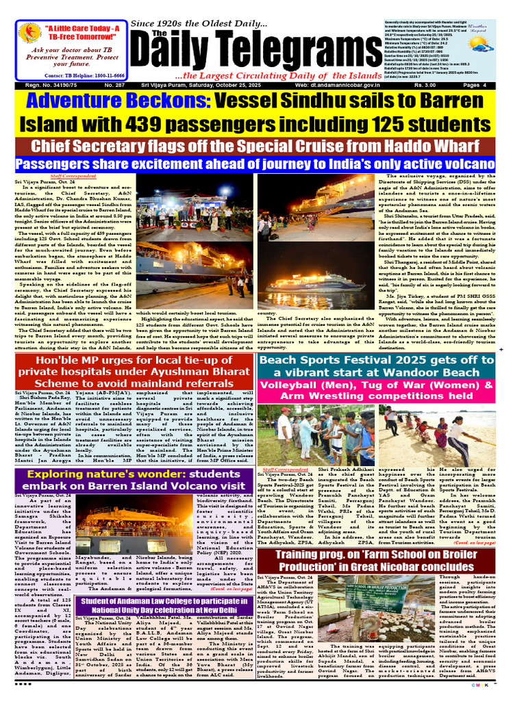 #The Daily Telegrams Oct 25-1 | PDF