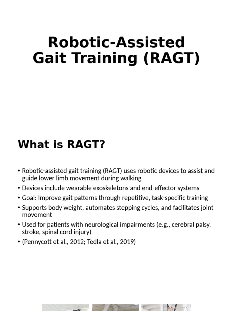 Robotic Assisted Gait Training | PDF | Cerebral Palsy | Physical Therapy