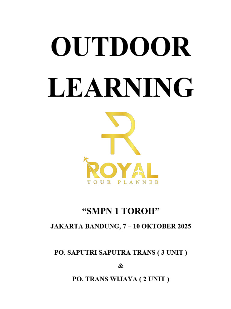 Tata Tertib Kegiatan SMPN 1 Toroh | PDF