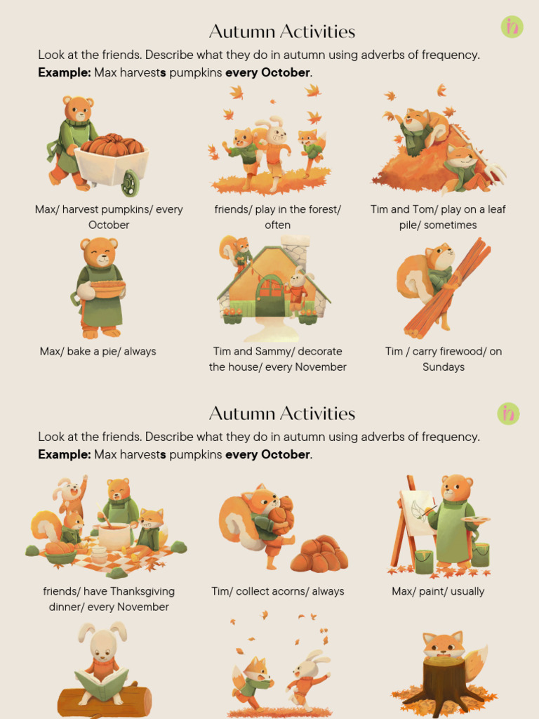 Autumn Activities for Kids | PDF