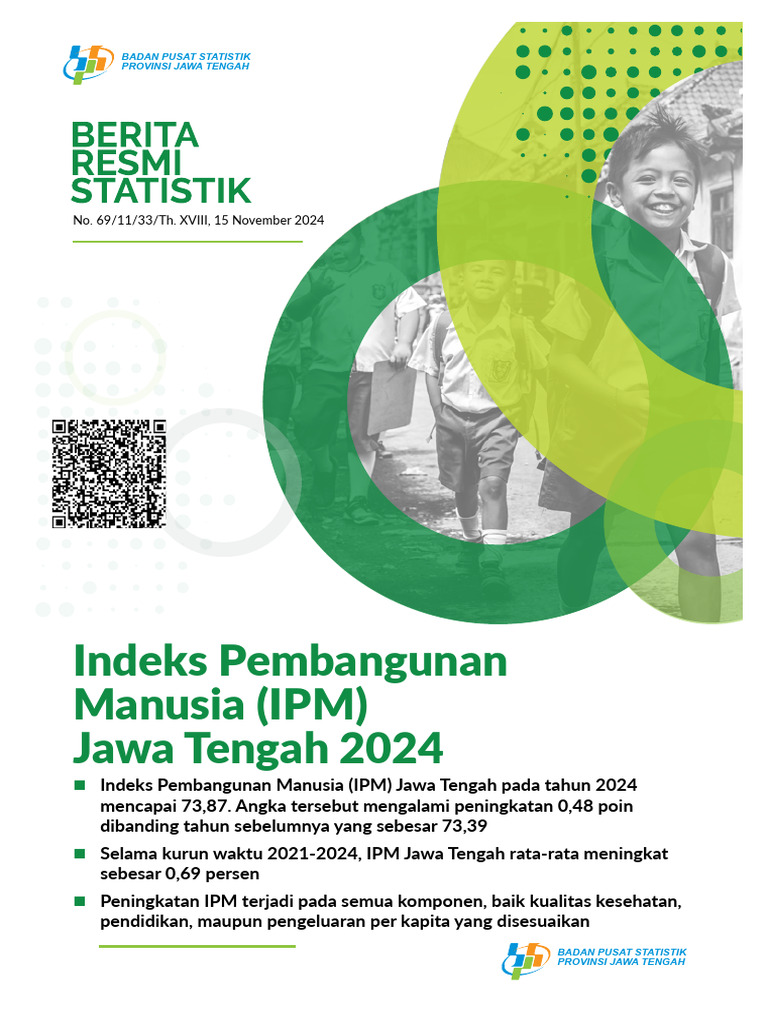 IPM Jawa Tengah 2024: Peningkatan dan Analisis | PDF