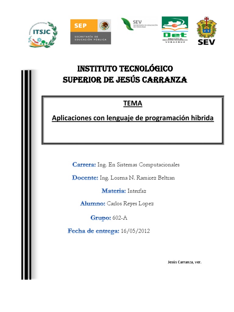 Programacion Hibrida | PDF | Lenguaje ensamblador | Ingeniería de software