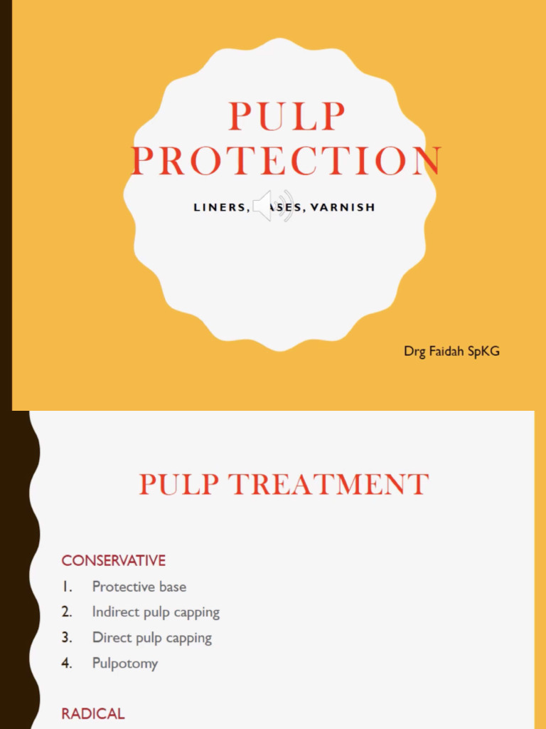 Pulp Protection | PDF