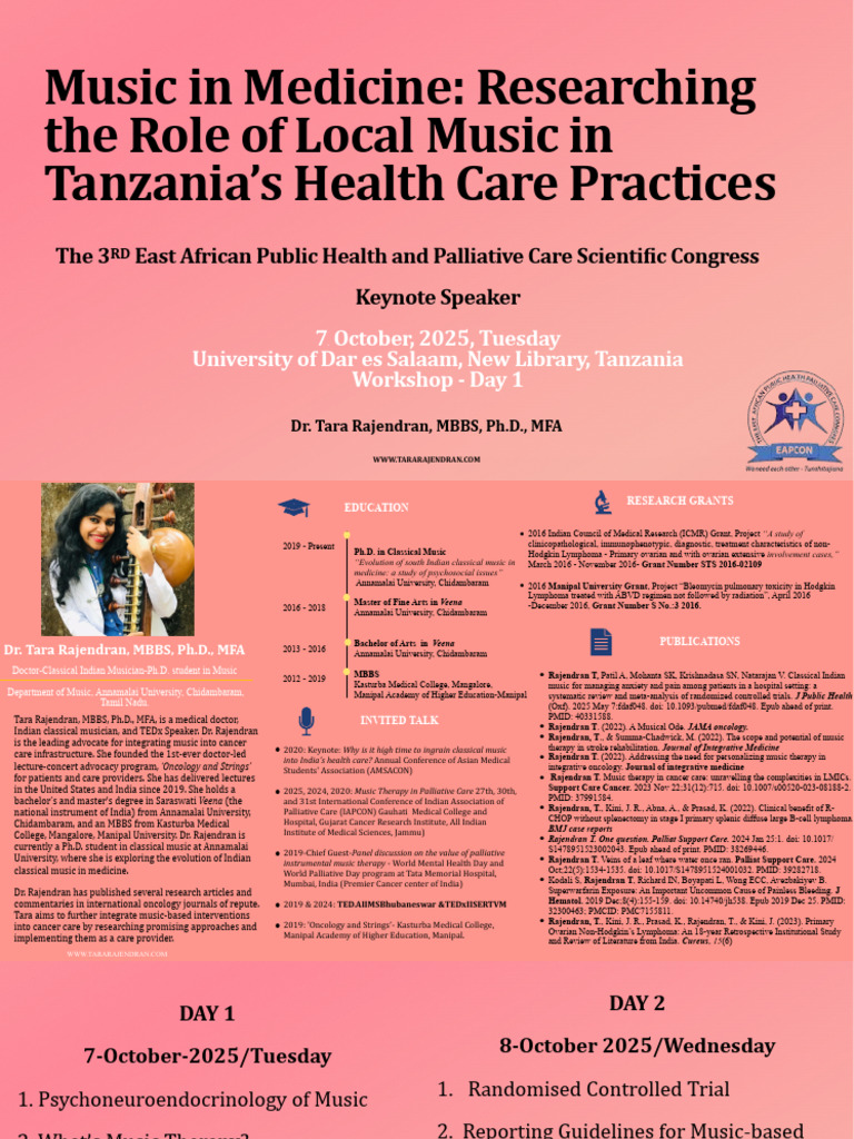 Music-Based Intervention Research RCT Training Workshop Day 1 | PDF | Anxiety | Schizophrenia