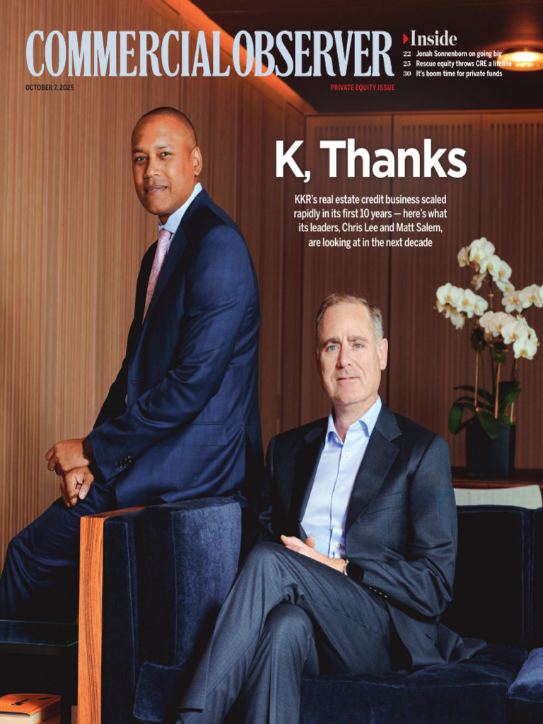 How Chris Lee and Matt Salem Scaled KKR's Real Estate Credit Business ...
