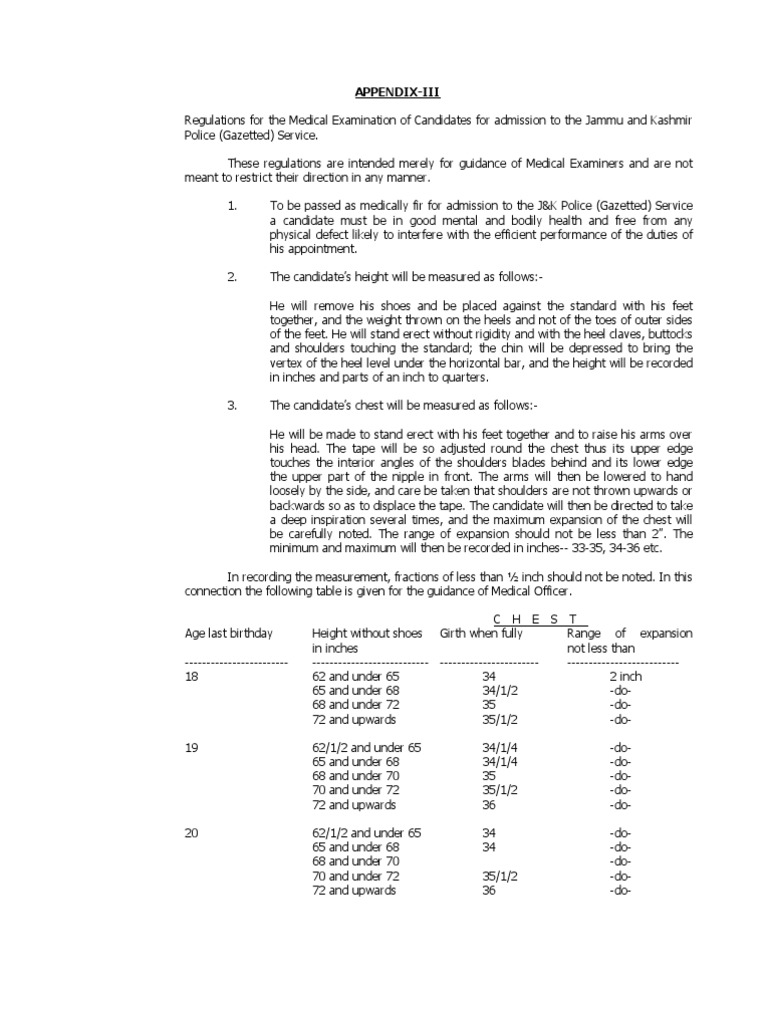 Medical Examination Form For KAS | Download Free PDF | Blood Pressure ...