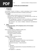 OAP Cardiogénique : Conduite et Évaluation | PDF | Insuffisance ...