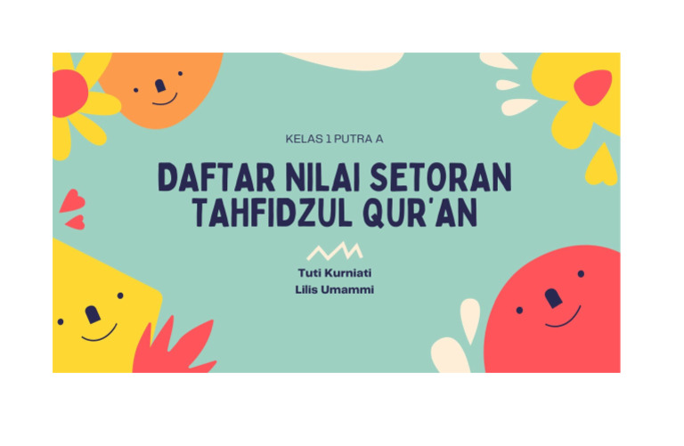 Cover Tahfidz | PDF