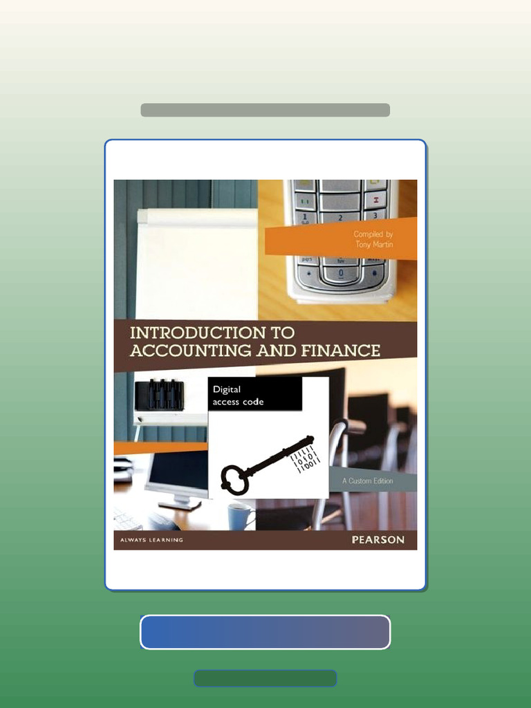 Ultimate Bundle Introduction to Accounting and Finance Custom Edition ...