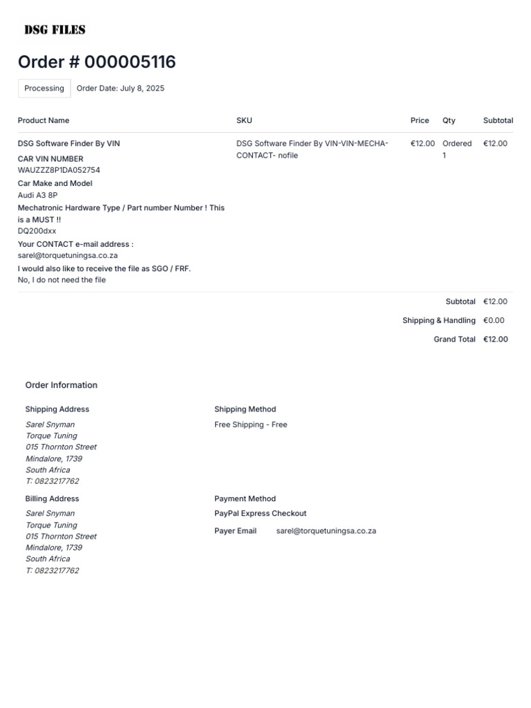 DSG Flash Files - DSG Software, DSG Tuning, DSG Remaps Order ...