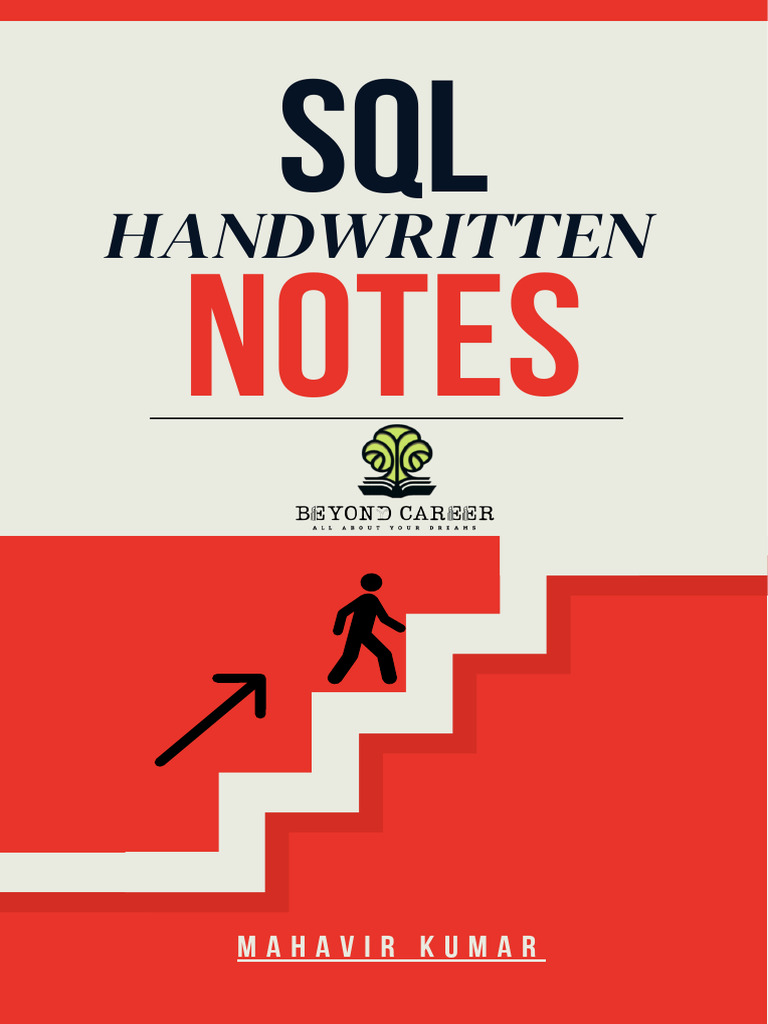 SQL Handwritten Notes - Beyond Career | PDF